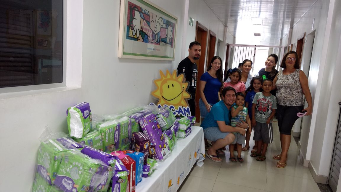SERVIDORES DA SEAD LEVAM SOLIDARIEDADE A CRIANÇAS COM CÂNCER - SEAD